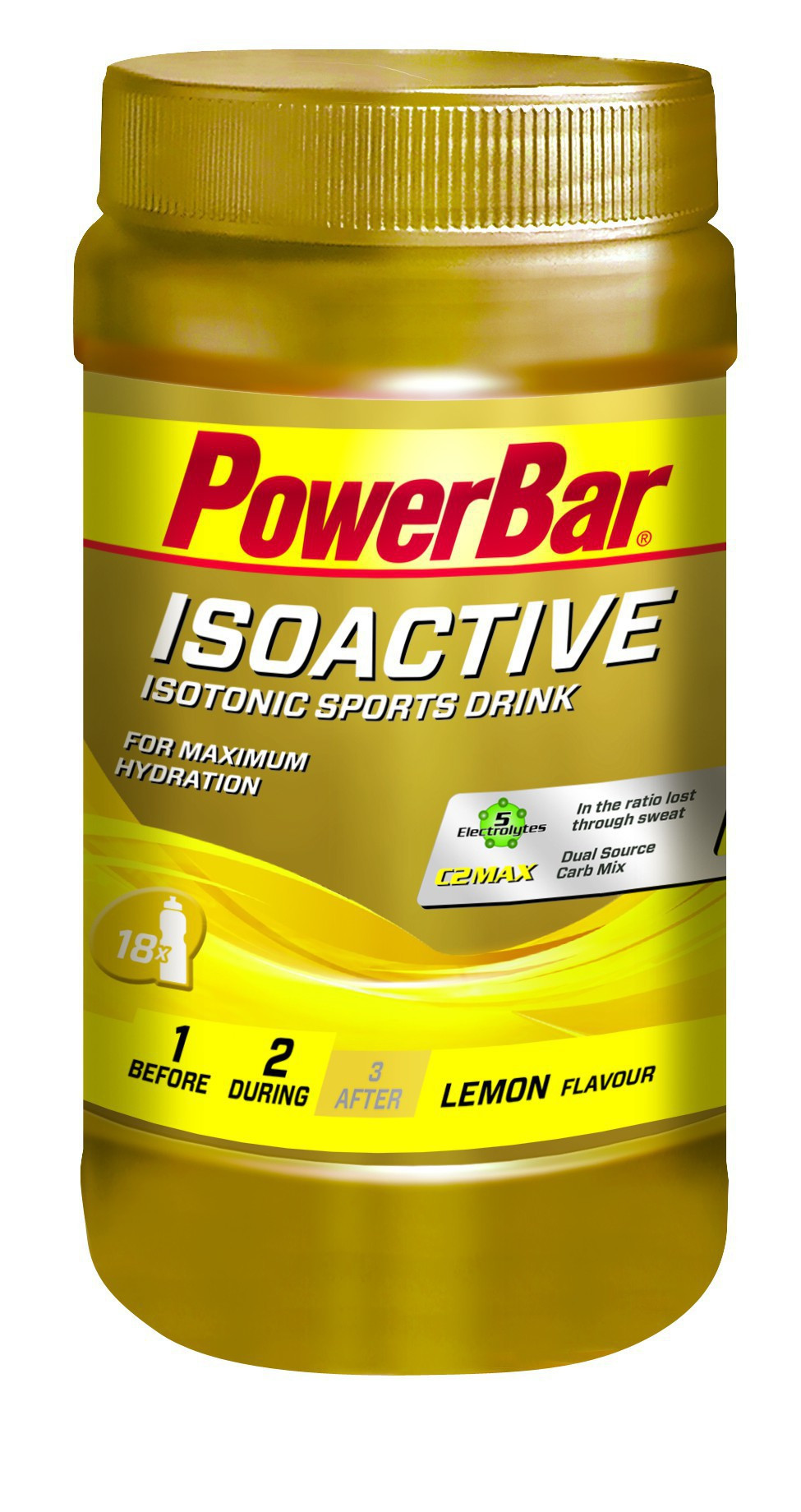 Promo PowerBar IsoActive - Lemon - 600 gram - PowerBar - Isotone ...